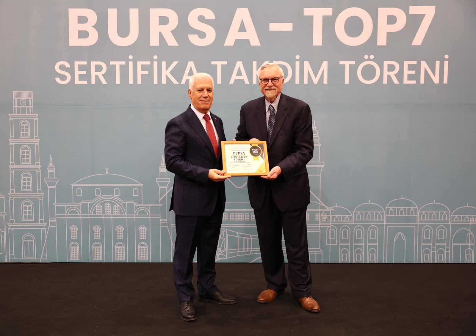 Bursa, dünyanın en akıllı 7 kenti arasında yer alarak tarihi başarıya ...